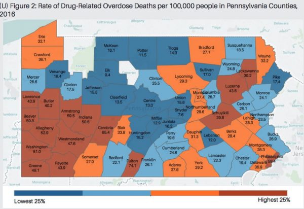 DEA Says Most Pennsylvania Drug Overdose Deaths Last Year Involved ...