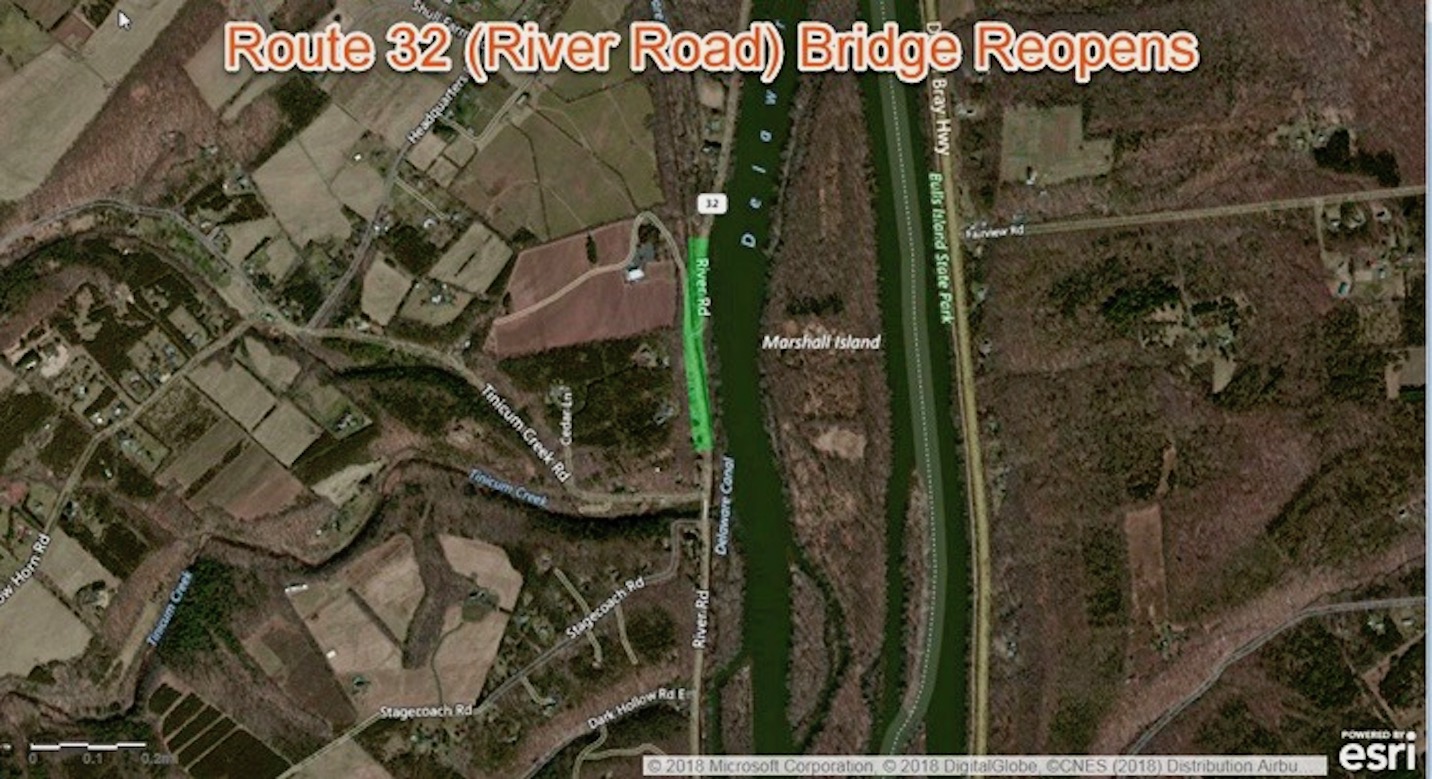 Bridge reopened on River Road in Tinicum - New Hope Free Press