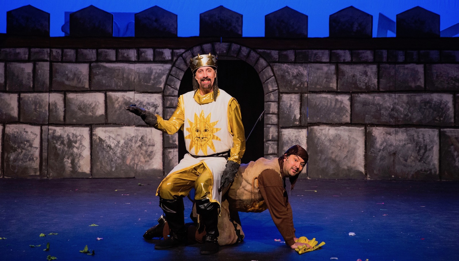 REVIEW: Outrageously funny “Spamalot” at Music Mountain Theater in ...