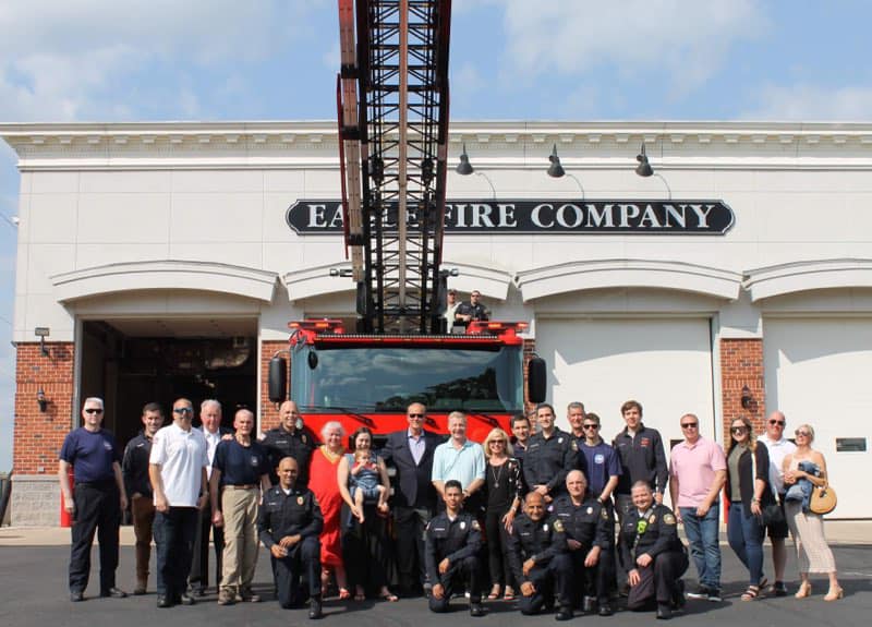 Fire Company Celebrates Arrival Of New Quint Truck With Housing ...