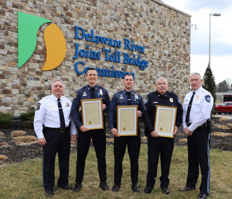 Bridge Commission Honors Police Officers For Lifesaving Efforts In ...