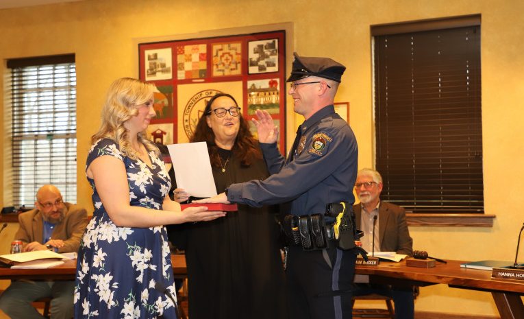 Solebury Welcomes New Officer, Honors Others - New Hope Free Press