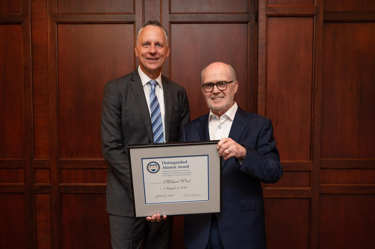 New Hope Man Presented With Distinguished Alumni Award - New Hope Free ...