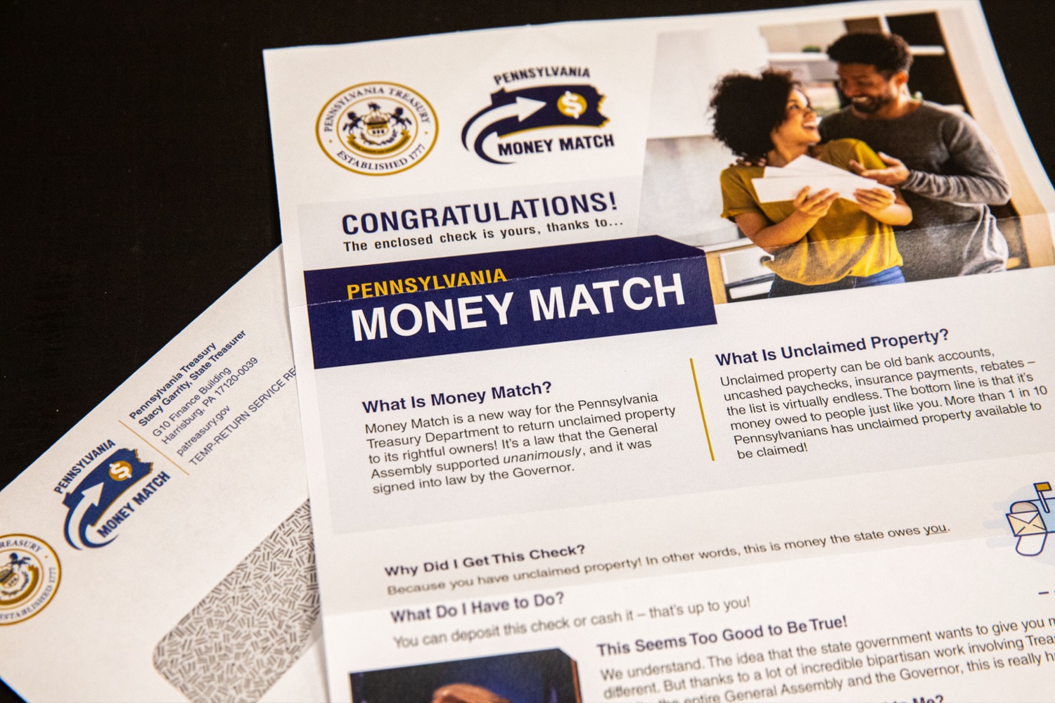 PA Treasury Announces Effort To Return $40 Million In Unclaimed Cash ...