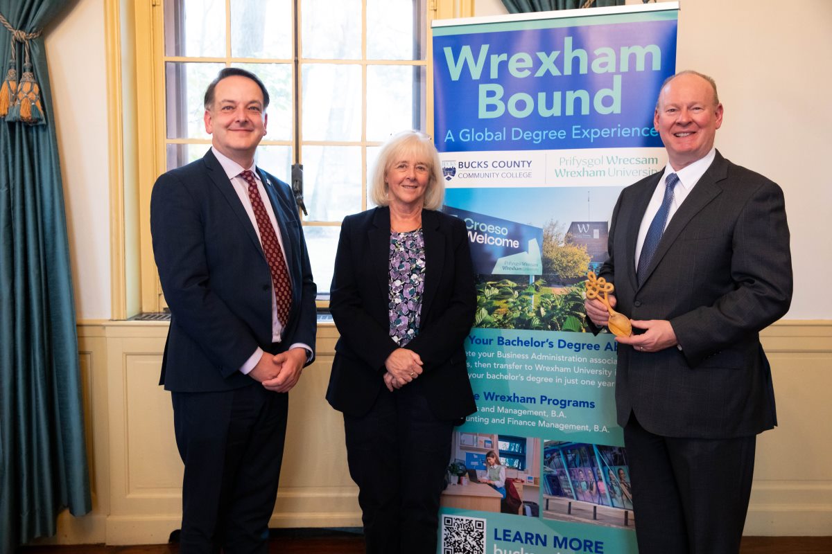 Bucks County Community College, Wrexham University Launch International ...